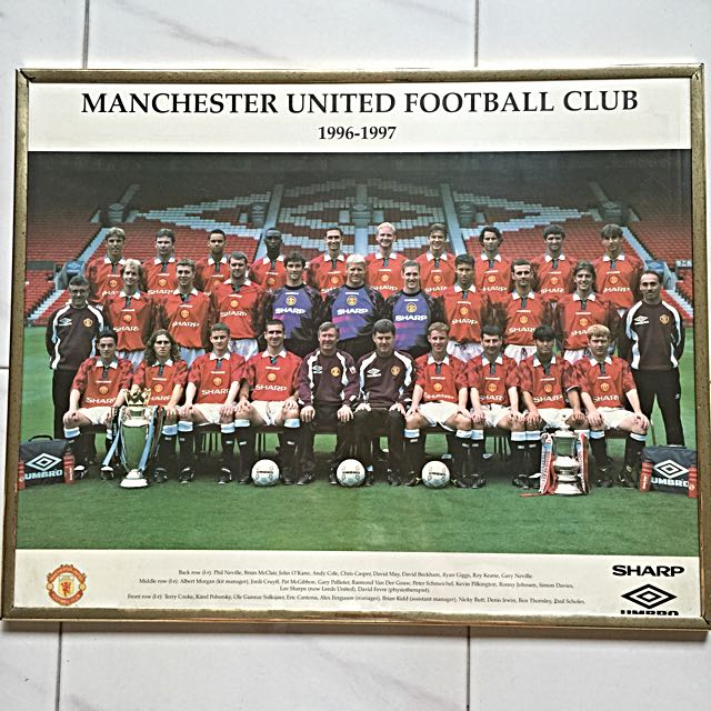MANCHESTER UNITED FOOTBALL CLUB 1996-1997, Everything Else on Carousell