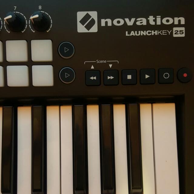 Novation Launch Key 25, Hobbies & Toys, Music & Media, Music ...