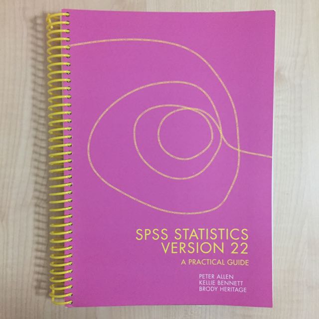 SPSS Textbook, Hobbies & Toys, Books & Magazines, Textbooks on Carousell