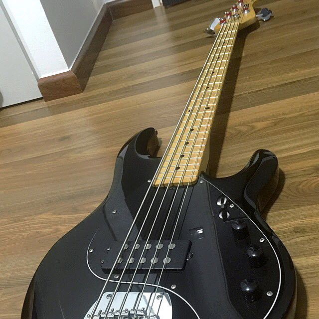 SUB Ray5 By Sterling - 5 String Bass Guitar, Hobbies & Toys, Music ...