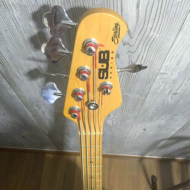 SUB Ray5 By Sterling - 5 String Bass Guitar, Hobbies & Toys, Music ...