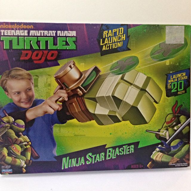 Teenage Mutant Ninja Turtles - Ninja Star Blaster, Hobbies & Toys, Toys ...