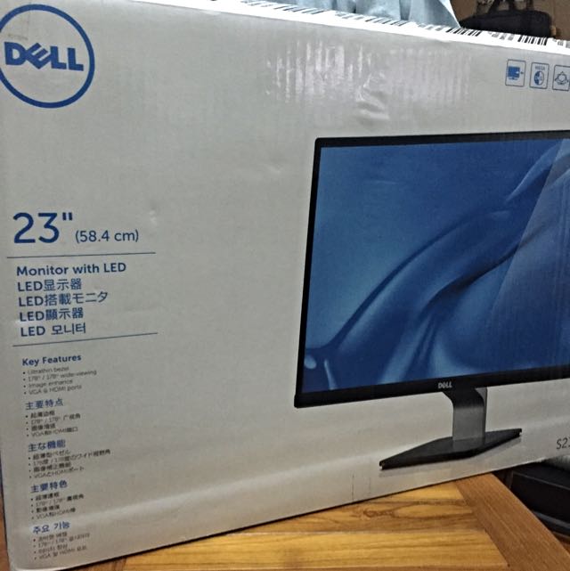 Dell 23" Full HD 1080p Monitor, Computers & Tech, Parts & Accessories ...