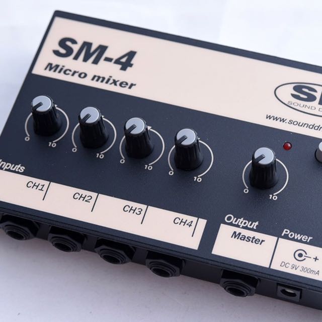 Micro Mixer SM-4, Hobbies & Toys, Music & Media, Music Accessories on ...