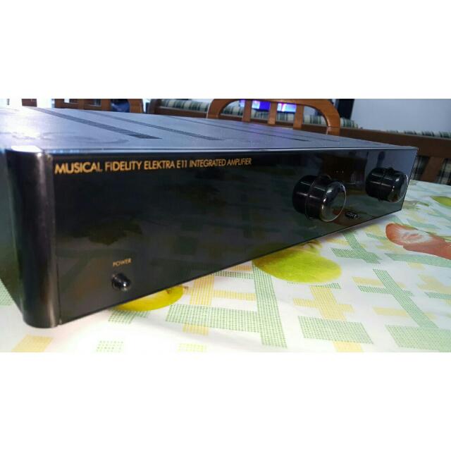 Musical Fidelity Elektra E11 Integrated Amplifier, Furniture & Home ...