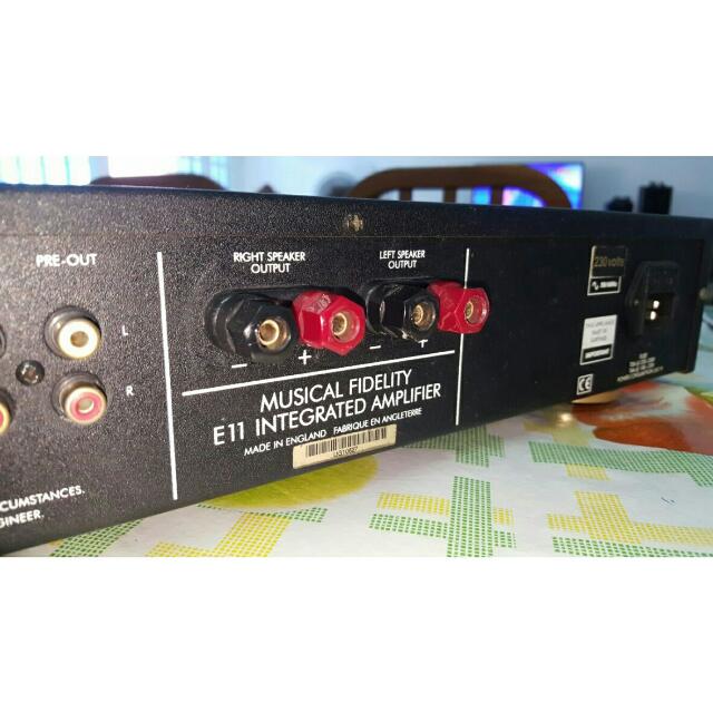 Musical Fidelity Elektra E11 Integrated Amplifier, Furniture & Home Living, Furniture, Other ...