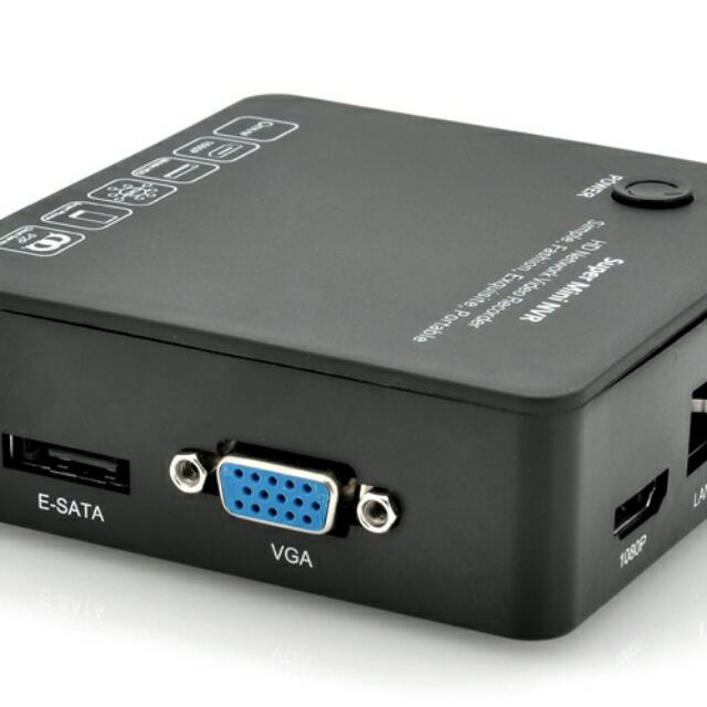 8 CH Network Video Recorder Portable Full HD Super Mini NVR for IP ...