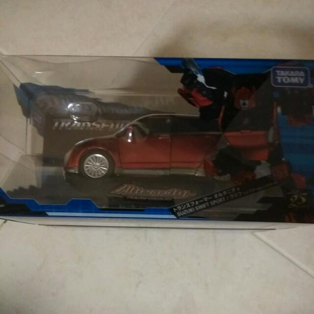 Takara Tomy Transformers Alternity Suzuki Swift Sport, Hobbies & Toys ...