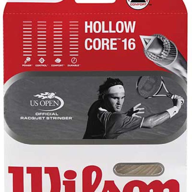 Wilson Hollow Core Strings, Sports Equipment, Sports & Games, Racket ...