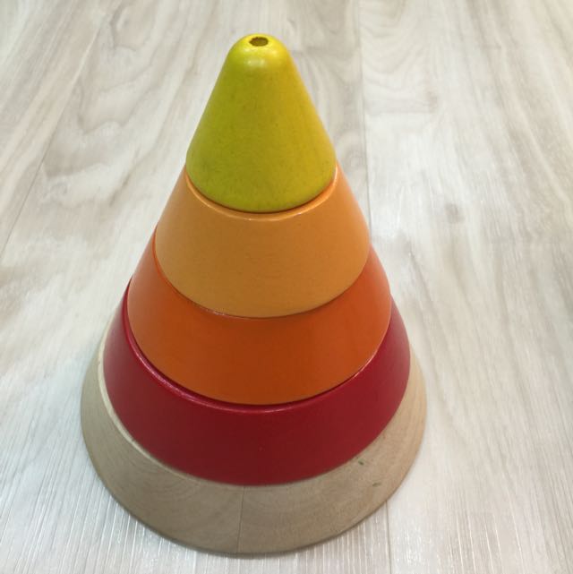 Plan toys cone sorting, Hobbies & Toys, Toys & Games on Carousell