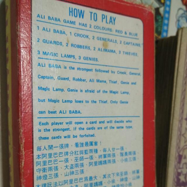 Alibaba Card Game, Hobbies & Toys, Toys & Games on Carousell