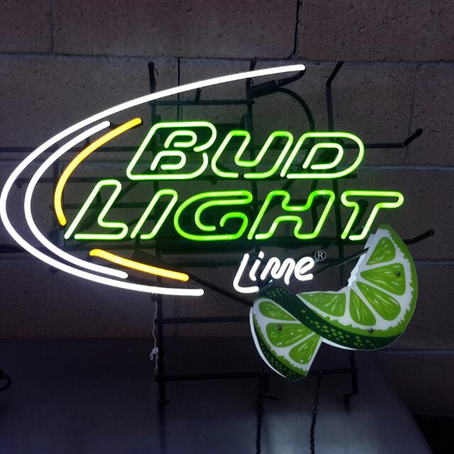 Bud Light Lime neon sign on Carousell