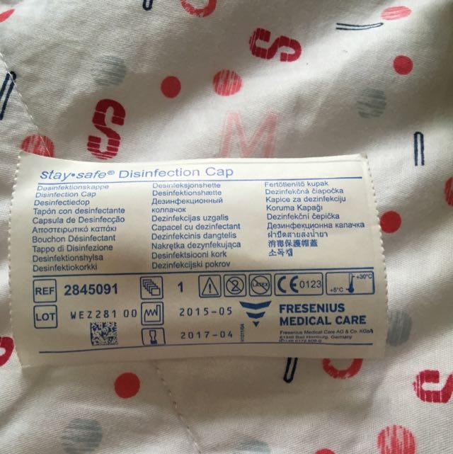 Fresenius stay safe disinfection cap, Everything Else on Carousell