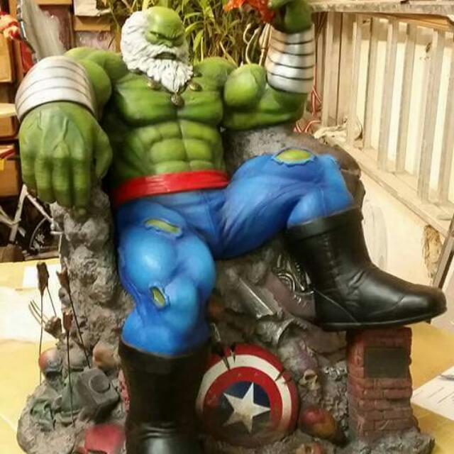 (Reserved) Maestro Hulk Exclusive 1/4 Statue (Edition Size Of 50 ...
