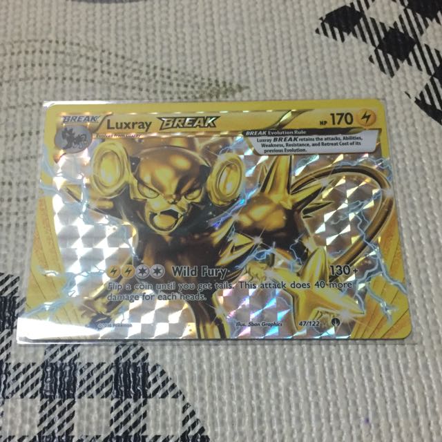 Pokemon Tcg Luxray Break Breakpoint 47122 Hobbies And Toys Toys And Games On Carousell