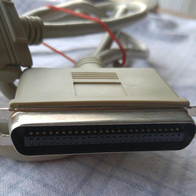 SCSI Printer Cable, Computers & Tech, Parts & Accessories, Cables ...