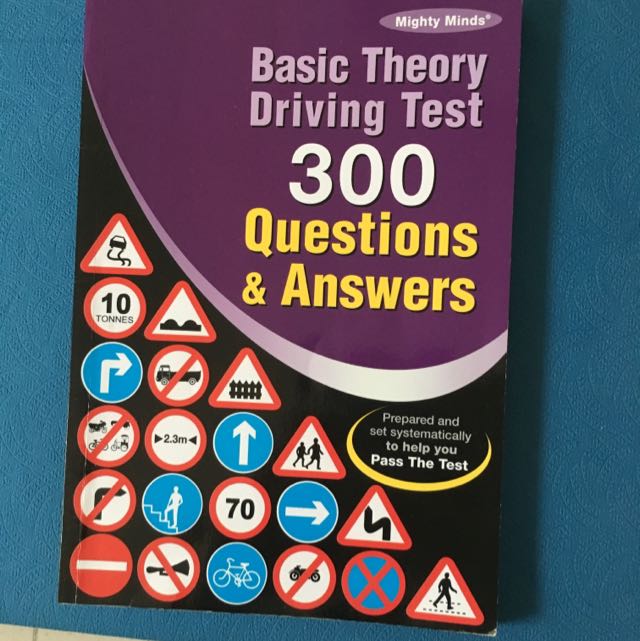 Basic Theory Driving Test 300 Questions & Answers, Hobbies & Toys ...