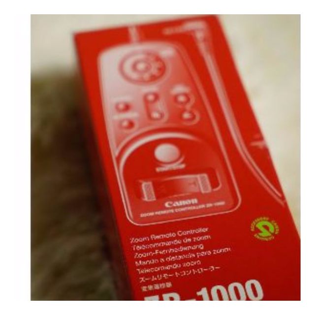 Canon Camera ZR-1000 Zoom Remote Control, Photography, Cameras on Carousell