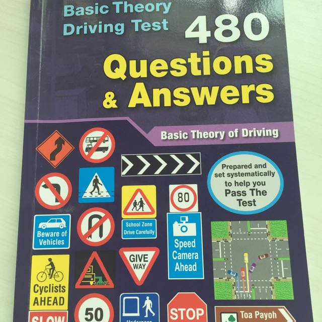 Basic Theory Driving Test Q&A Book, Hobbies & Toys, Books & Magazines ...