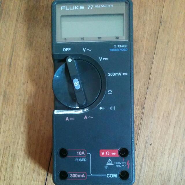 Fluke 77 Multimeter, Health & Nutrition, Health Monitors & Weighing ...