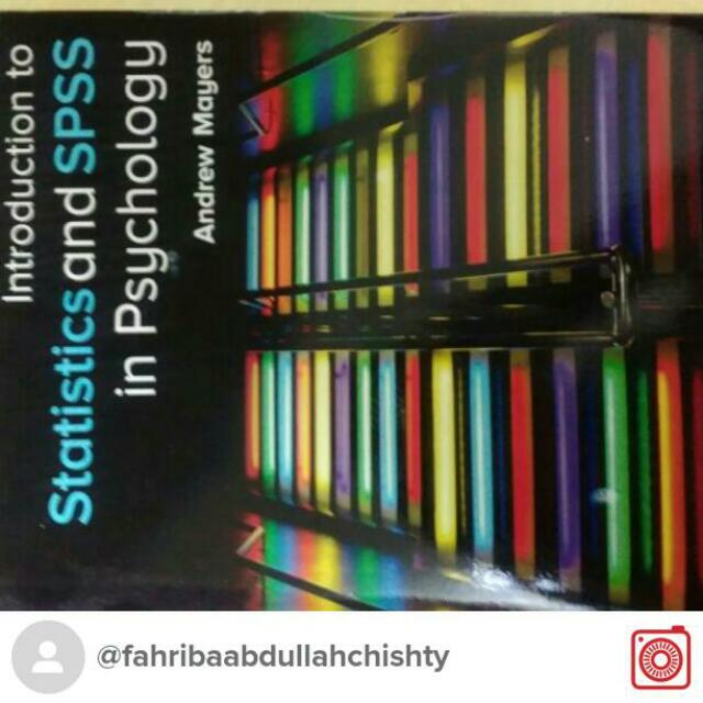 SPSS & Psychology, Hobbies & Toys, Books & Magazines, Textbooks on ...
