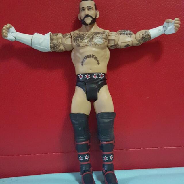 Wwe Basic Cm Punk Figure(rare,hard to find), Hobbies & Toys, Toys ...