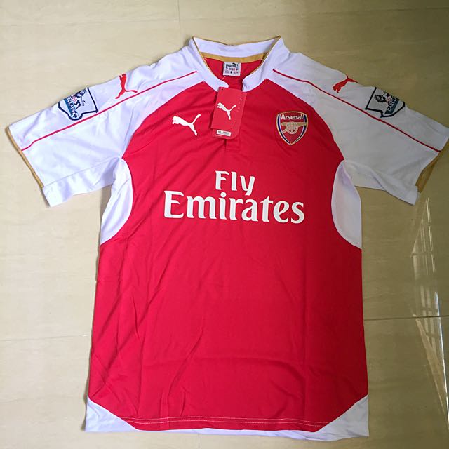 Arsenal Home Kit 2015/2016, Sports Equipment, Sports & Games, Racket ...