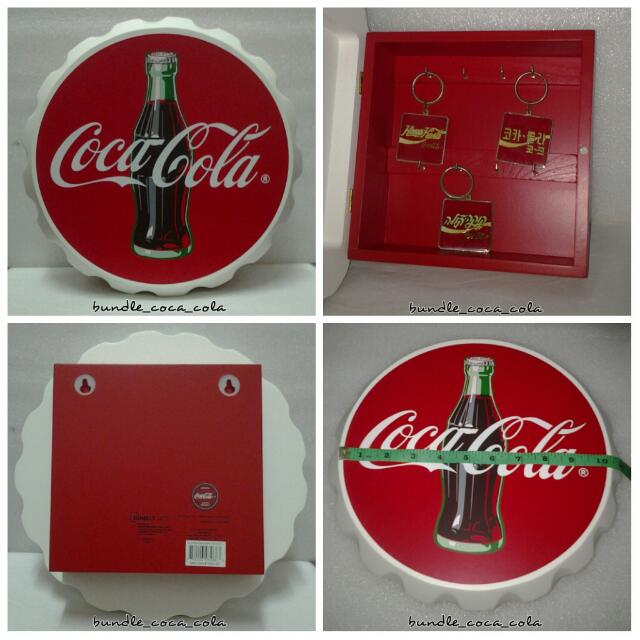 Coca Cola Wooden Key Box, Everything Else on Carousell