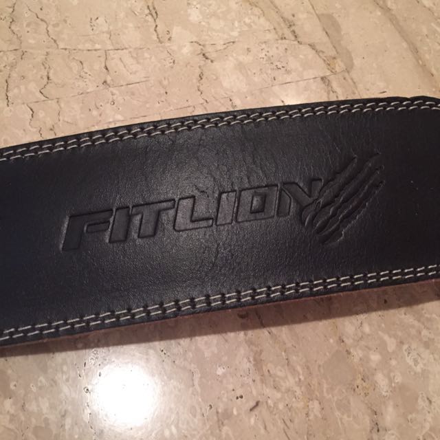 Fitlion Bodybuilding Belt, Sports Equipment, Exercise & Fitness, Toning ...