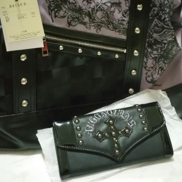 Gothic Wallet From ALGONQUINS Tokyo Japan, Women's Fashion, Bags ...