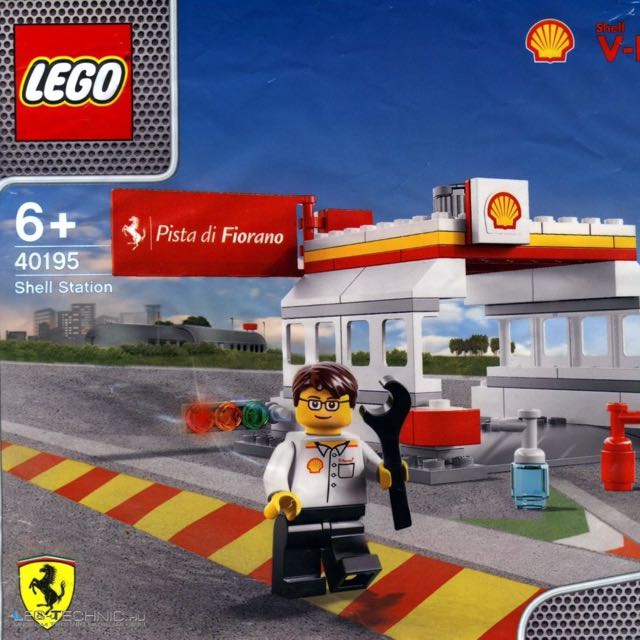 LEGO Shell 40195 (Shell Station), Hobbies & Toys, Toys & Games on Carousell