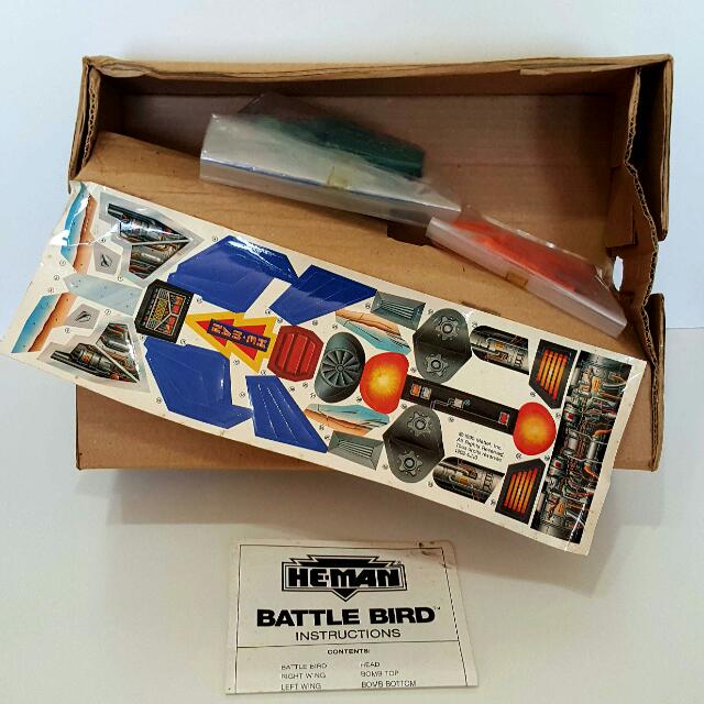 Rare Vintage HE-MAN Battle Bird MOTU (not M.A.S.K, Centurions ...