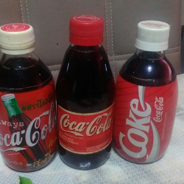 Set Of Coke Bottle, Everything Else on Carousell