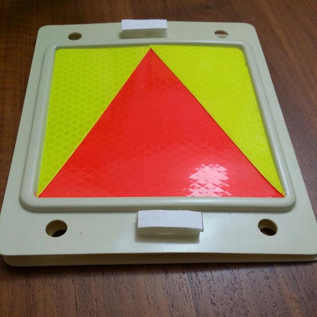 Triangle sign For New Driver., Cars on Carousell