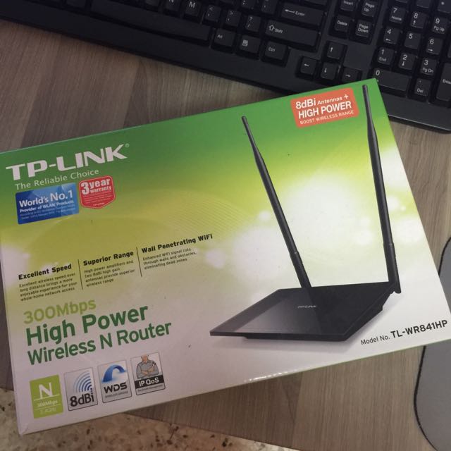 Tp Link Mbps High Power Wireless N Router Used For Few Months Computers Tech Parts