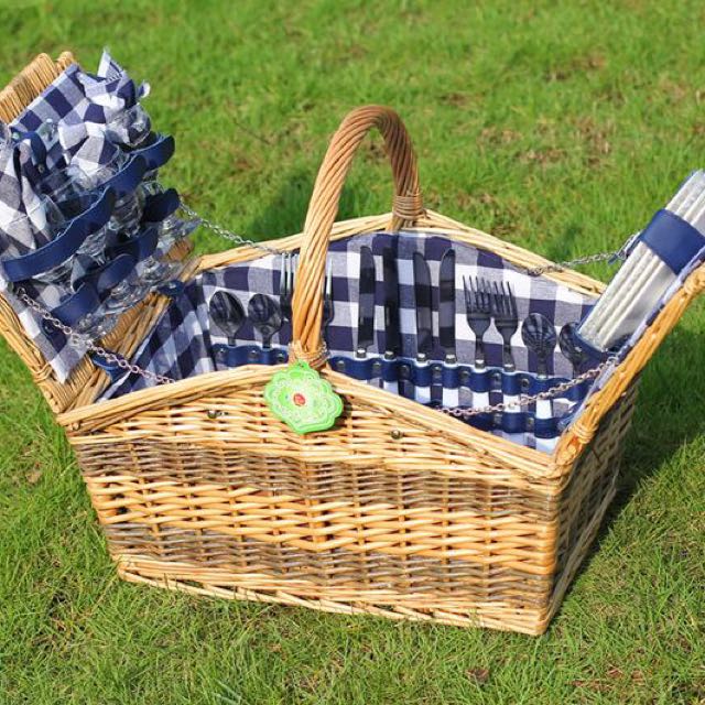Classy Picnic Basket, Furniture & Home Living, Kitchenware & Tableware ...