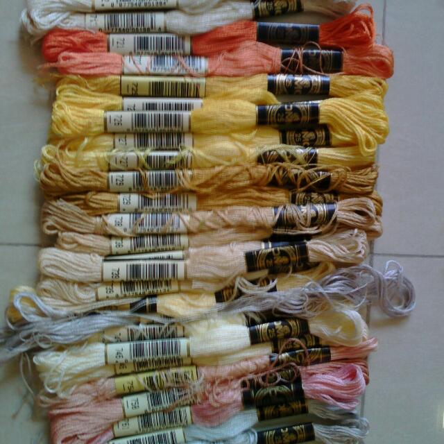 Colourful Thread, Hobbies & Toys, Stationery & Craft, Craft Supplies ...