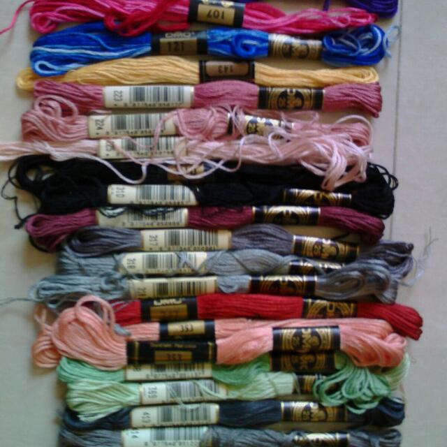 Colourful Thread, Hobbies & Toys, Stationery & Craft, Craft Supplies ...
