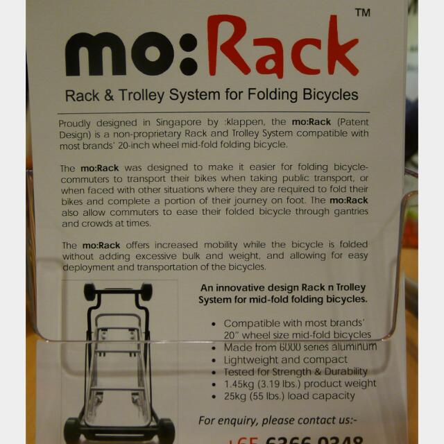 mo:Rack, Sports Equipment, Bicycles & Parts, Parts & Accessories on ...