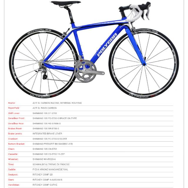 polygon helios 700, Sports Equipment, Bicycles & Parts, Parts ...