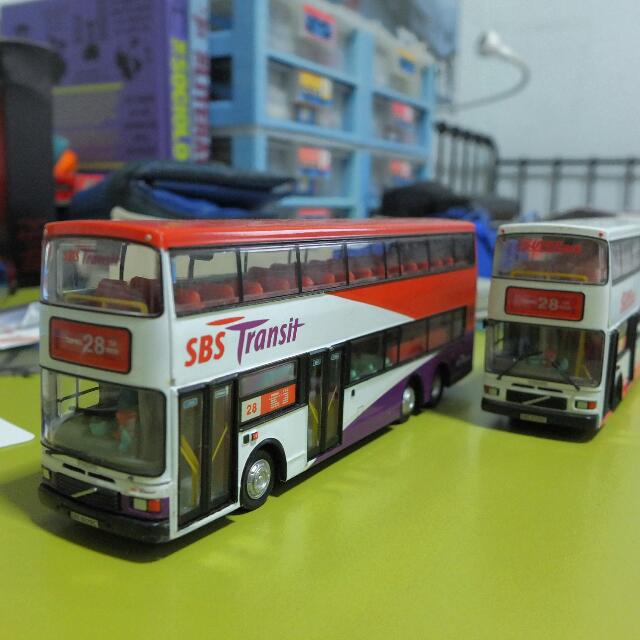 SBS Die-cast Model Buses, Hobbies & Toys, Toys & Games on Carousell
