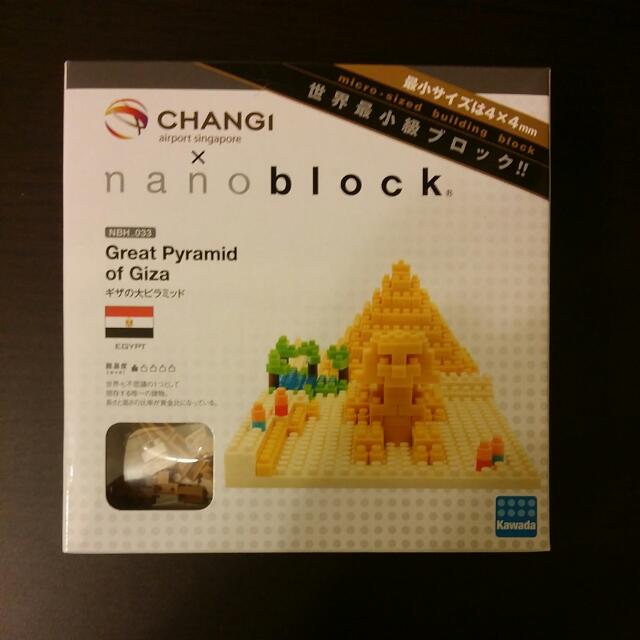 Changi Airport Singapore Nanoblock Lego Full Set, Hobbies & Toys, Toys & Games on Carousell