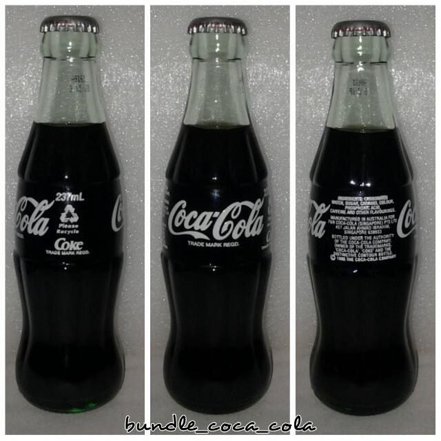 Coca Cola Australia Glass Bottle, Everything Else on Carousell