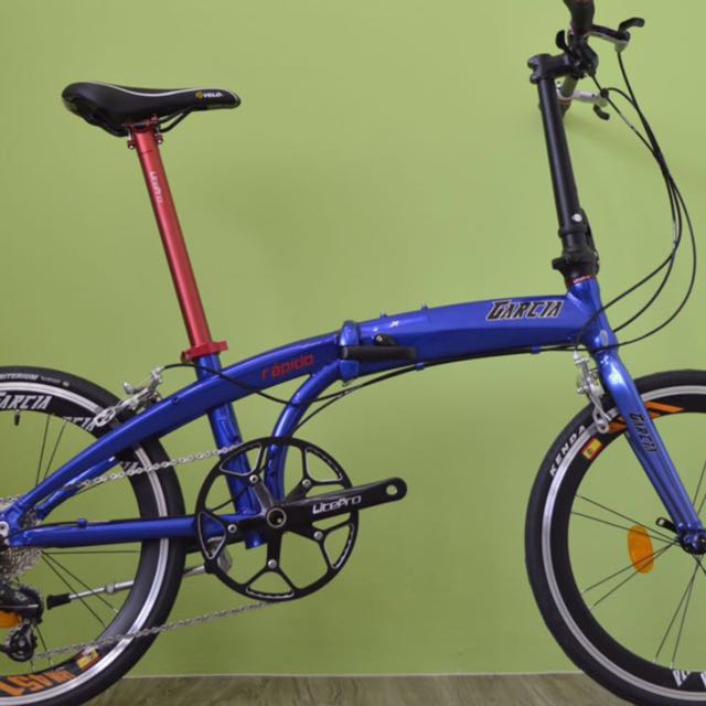 Folding Bike Light Weight Bicycle Garcia Rapido, Sports Equipment, Bicycles & Parts, Bicycles on ...