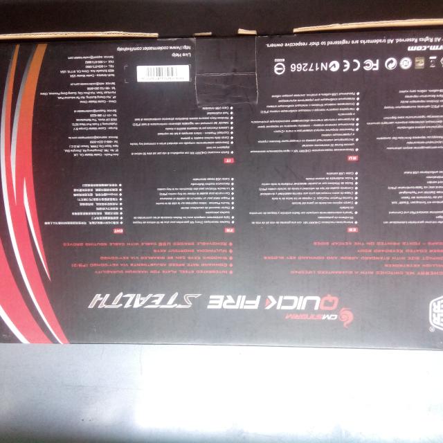 Gaming Keyboard Cooler Master Quickfire Stealth Cherry MX Blue, Computers & Tech, Parts ...
