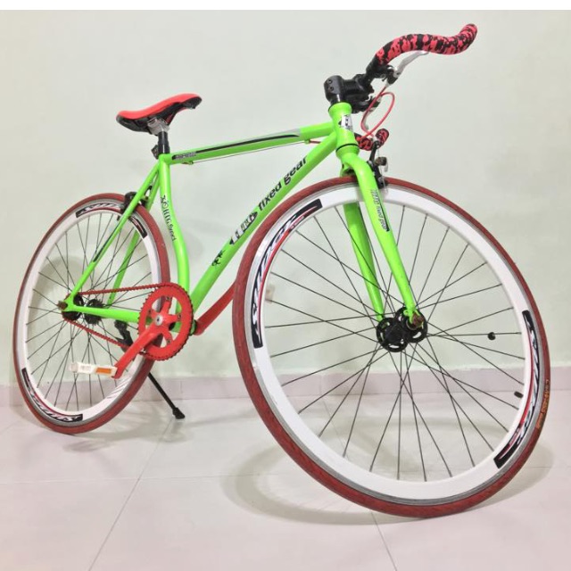 HTG Fixed Gear Bike, Sports Equipment, Bicycles & Parts, Bicycles on ...