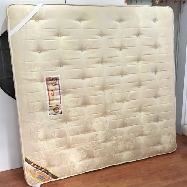King Size Matters & Single Bed Frame With Matters, Furniture & Home ...