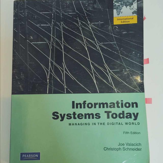 Information System Today, Hobbies & Toys, Books & Magazines, Textbooks ...