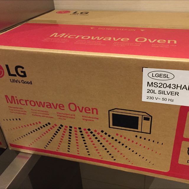 LG 20L Microwave Oven MS2043, TV & Home Appliances, Kitchen Appliances, Ovens & Toasters on ...