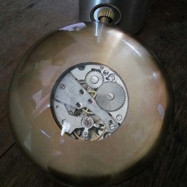 Omega Glass Ball Desk Clock, Furniture & Home Living, Home Decor ...